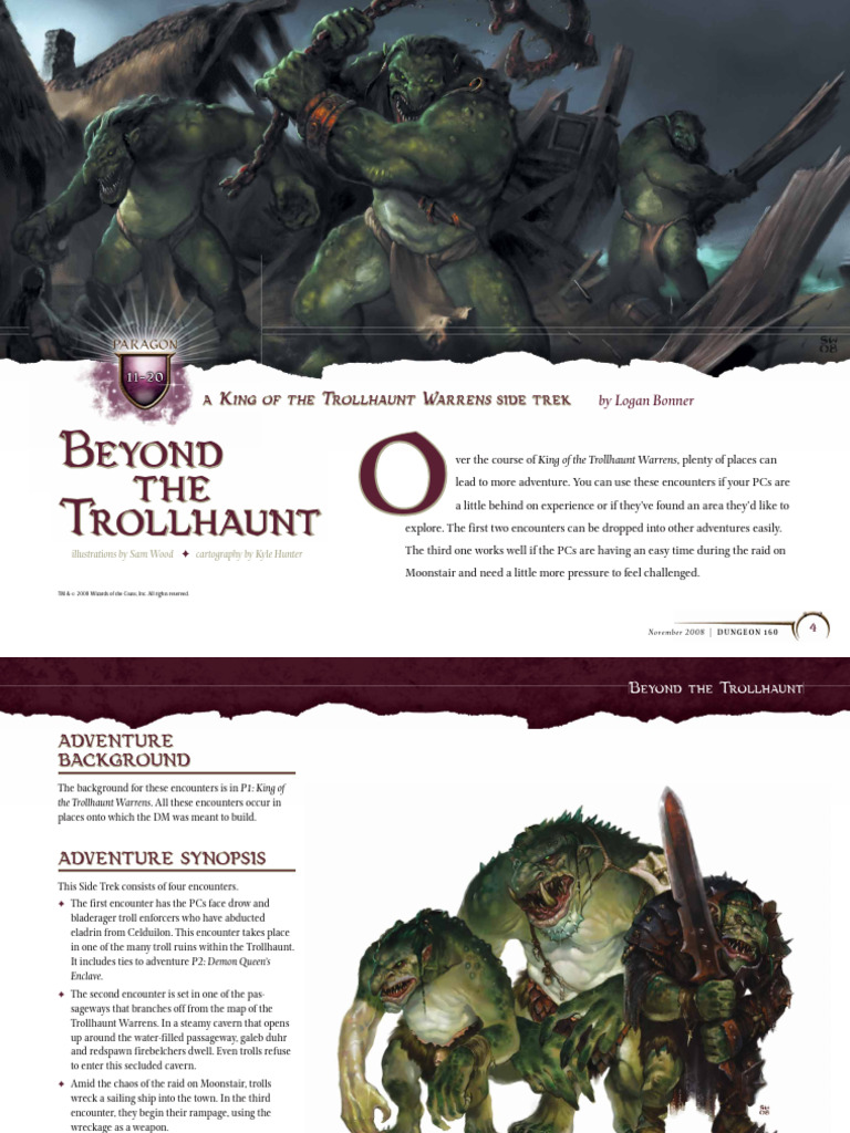 Dungeon Adventure Encounters | PDF