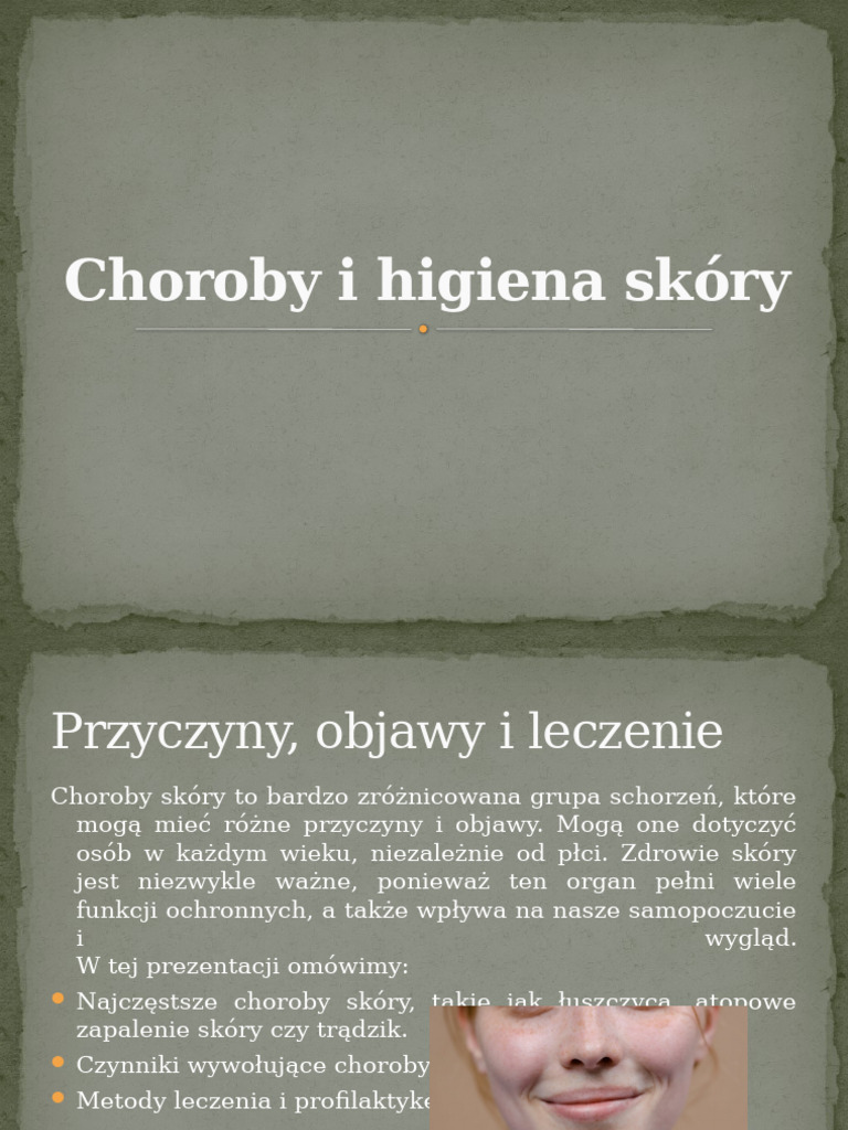 Choroby I Higiena Skóry | PDF