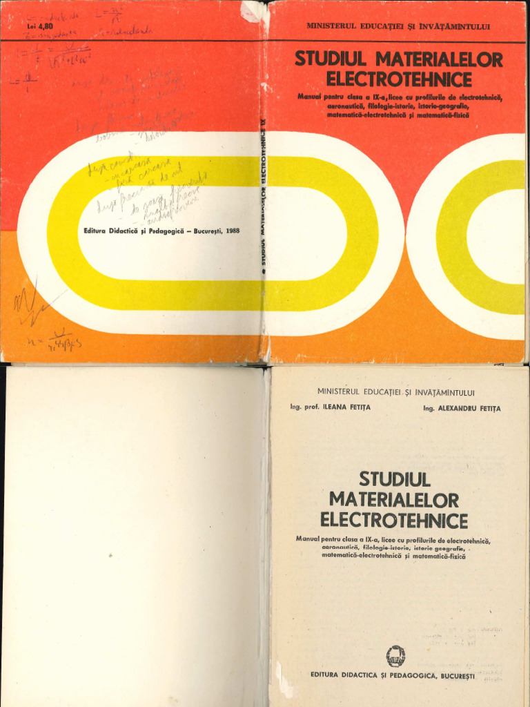 Materiale Electrotehnice IX 1988 | PDF