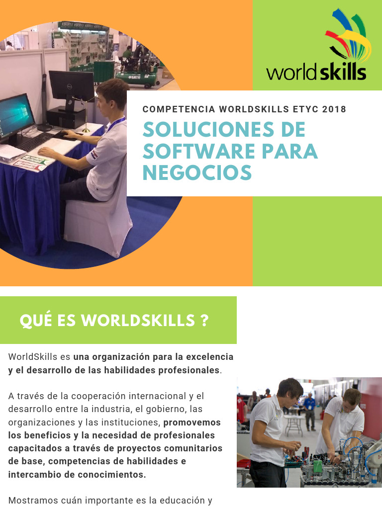 Competencia Worldskills Etyc 2018 | PDF | Software | Informática