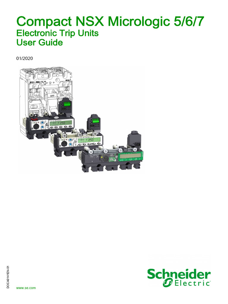 Compact NSX Micrologic 5-6-6 User Guide | PDF | Computer Security | Security