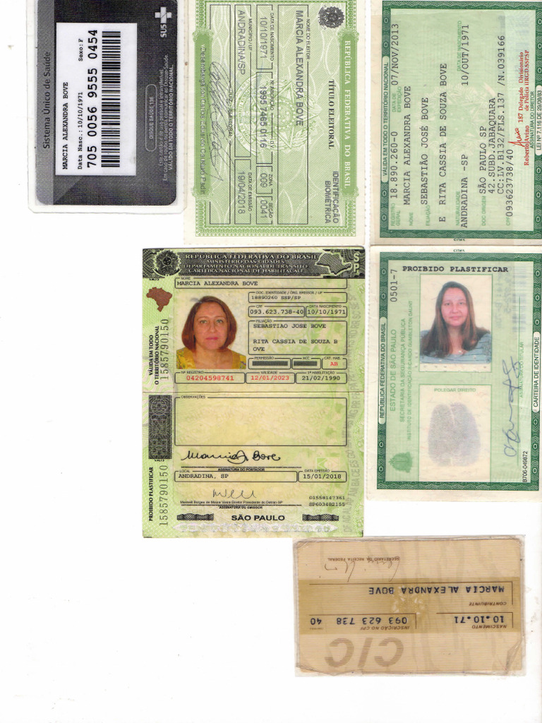 Documentos Pessoais | PDF