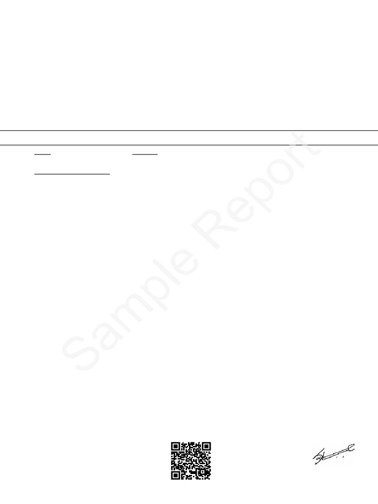 Blood Report | PDF