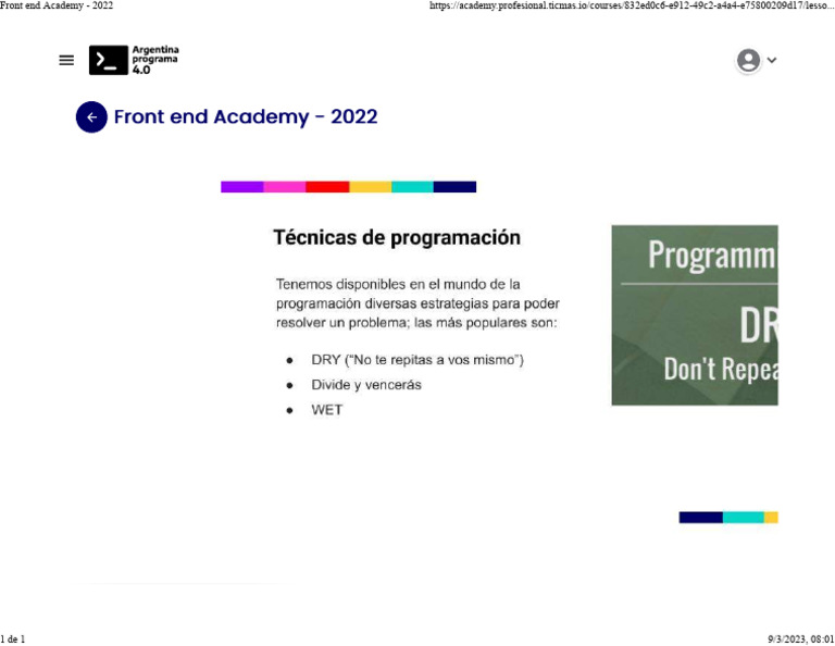 Front End Academy - 202210 | PDF
