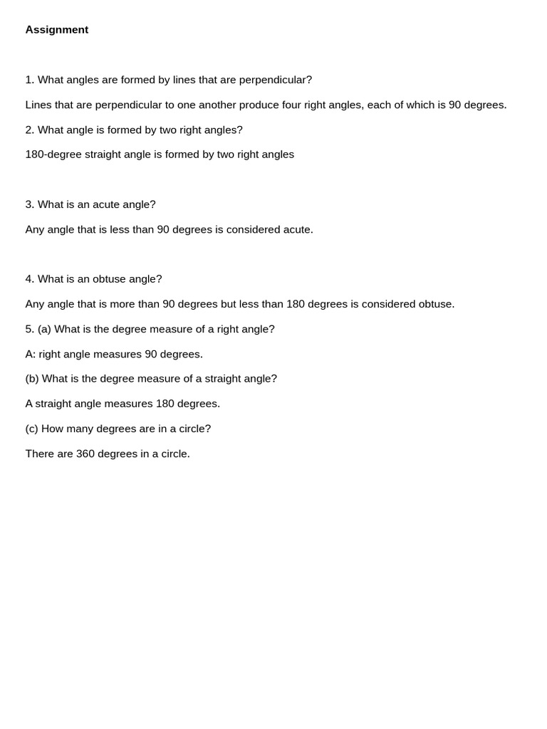 What Angles Are Formed by Lines That Are Perpendicular - 20241005 ...