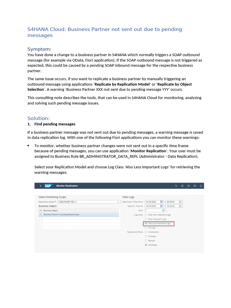 Consulting Solution Pending Messages | PDF | Computer Engineering ...