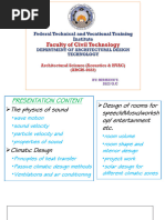 Sabine's Formula (Detailed Computation) | PDF | Acoustics | Classical ...