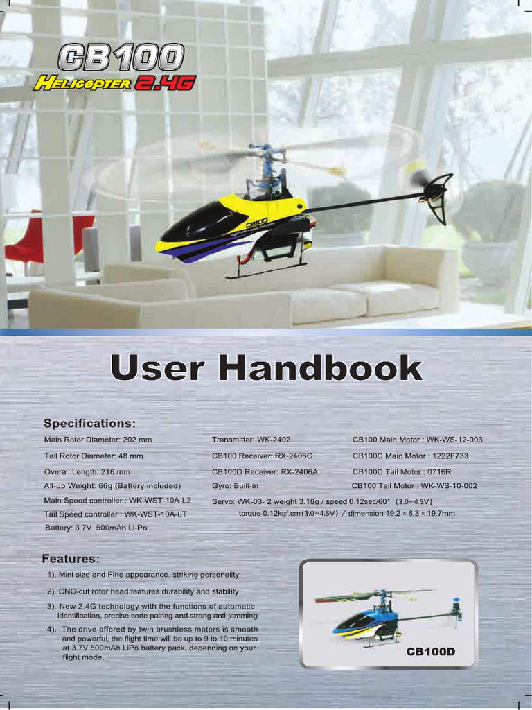 Manual cb100 | PDF