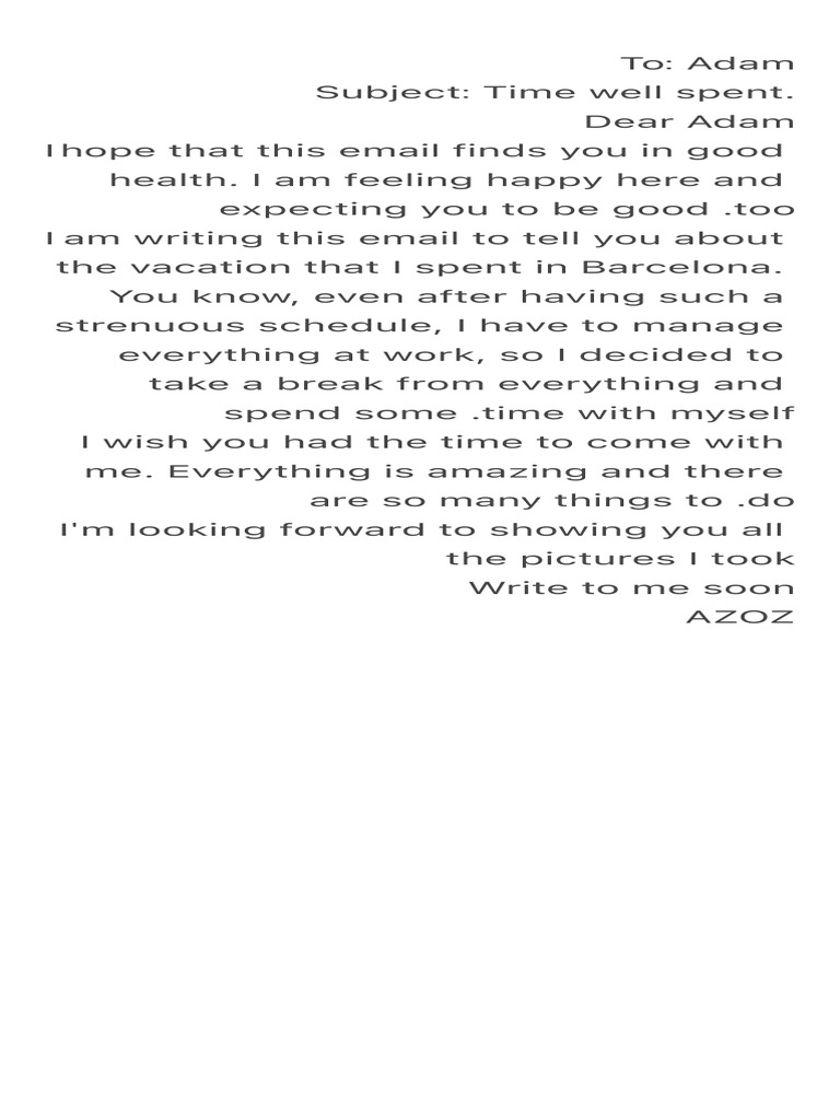 To: Adam | PDF