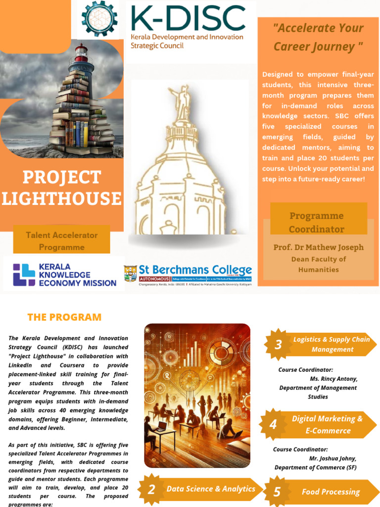 Project Lighthouse - Talent Accelerator Programme Brochure | PDF | Business | Economies