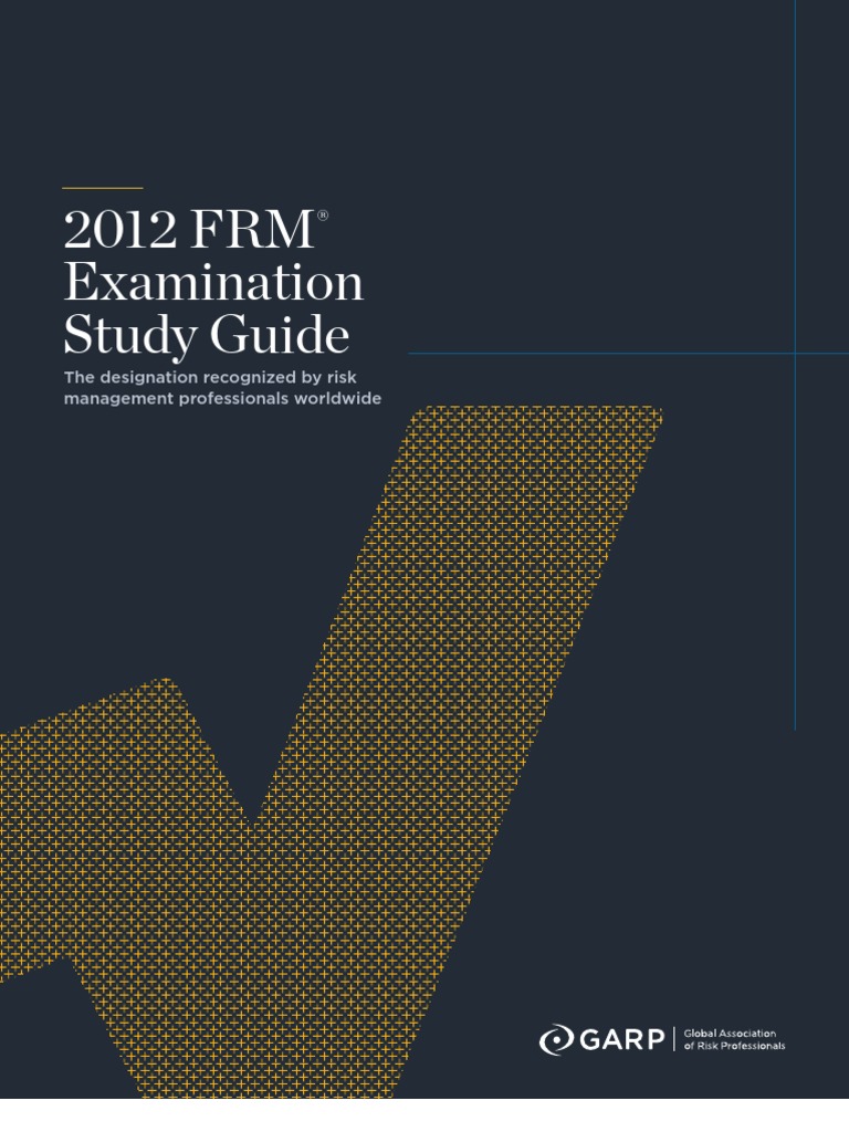 FRM Study Guide | PDF