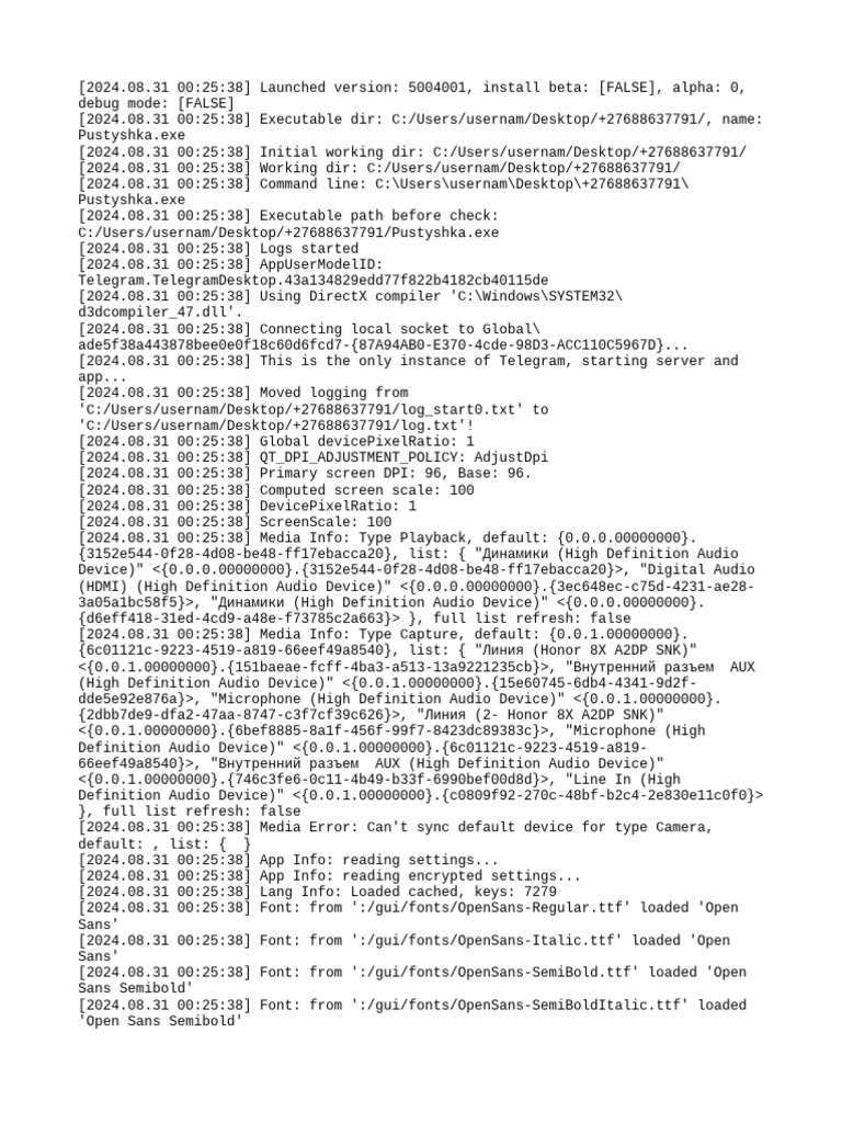 log | PDF | Desktop Computer | Computer Engineering