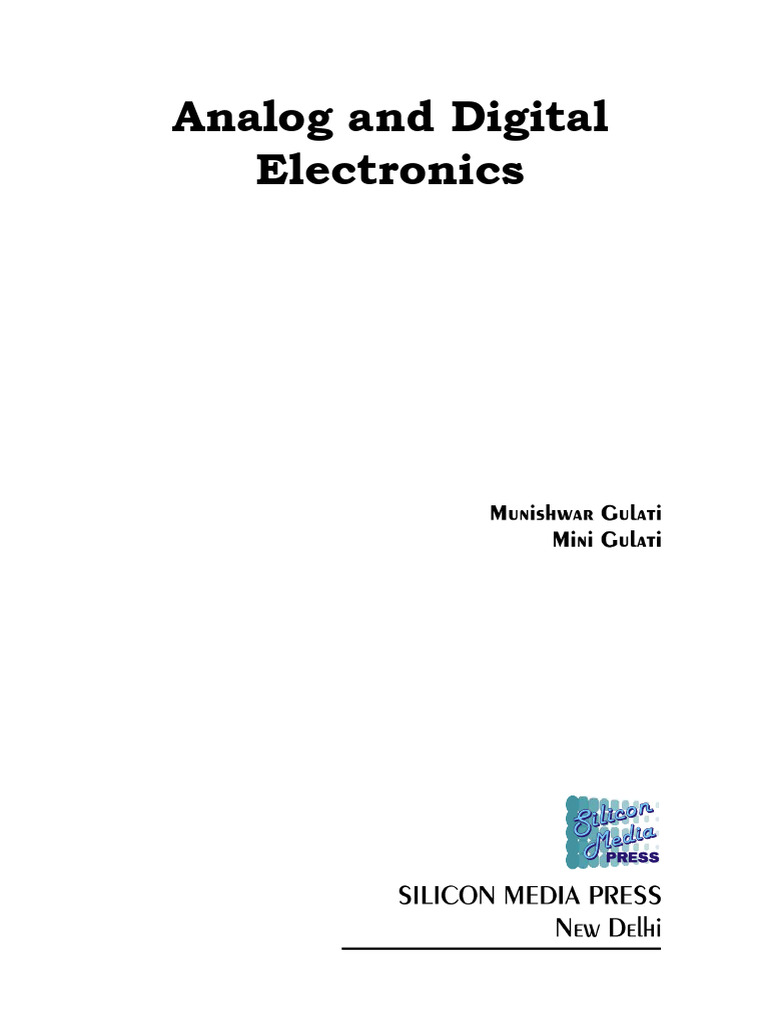 Munishwar Gulati, Mini Gulati - Basic Analog and Digital Electronics (1) | PDF | Solder | Soldering