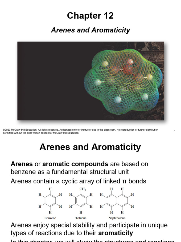 Ch12 Lecture 01 07 EDITED | PDF | Polycyclic Aromatic Hydrocarbon | Benzene