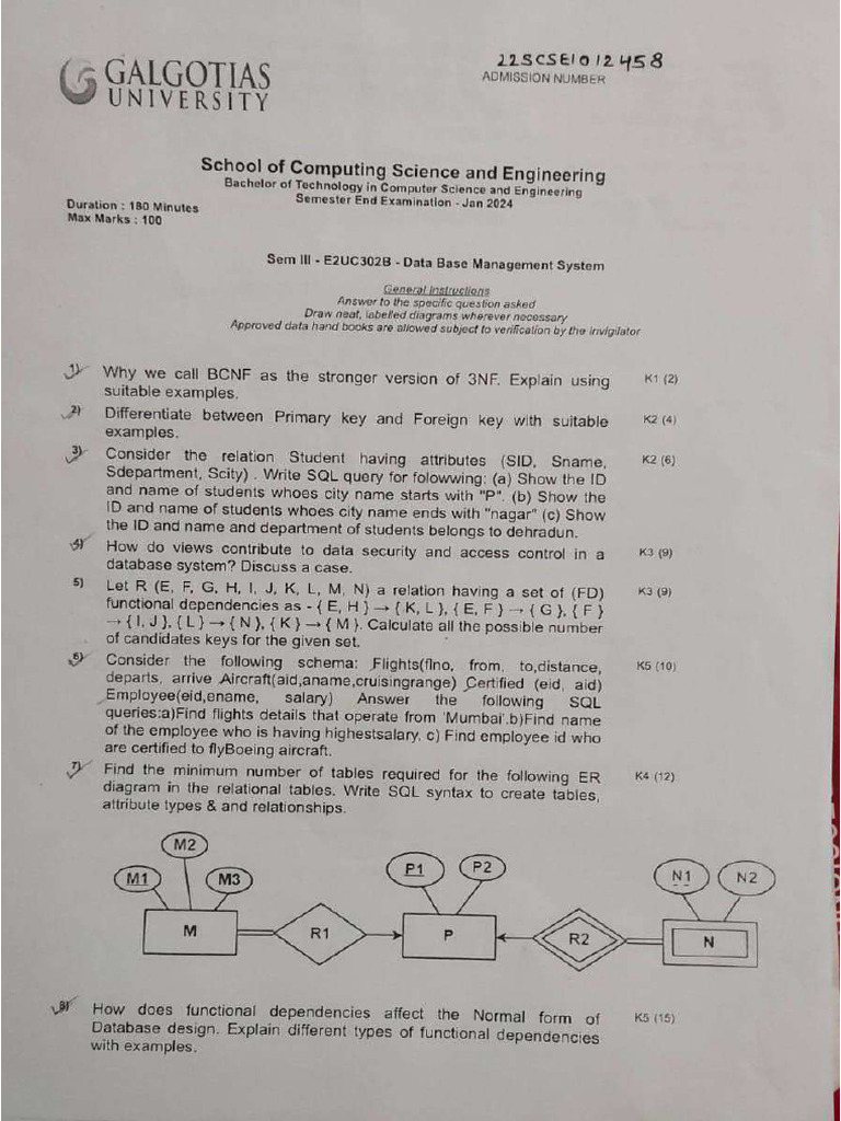 Exam Papers | PDF