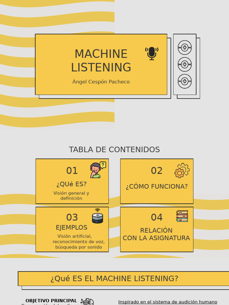 Machine Listening | PDF | Visión por computador | Segmentación de imagen