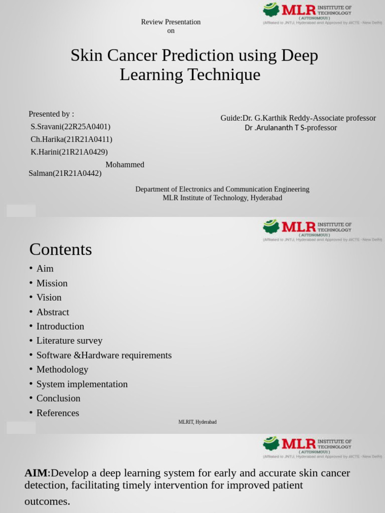 Skin Cancer Prediction Using Deep Learning Technique | PDF | Deep Learning | Computational ...