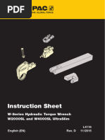 RSL Torque Wrench Instruction Manual | PDF | Nut (Hardware) | Screw