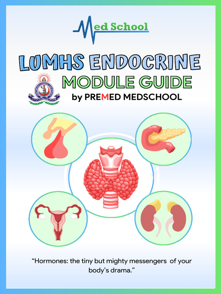LUMHS Endocrine Module Guide | PDF | Endocrine System | Hormone