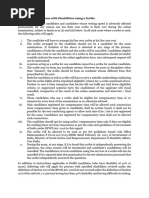 JCQ Guidelines for Scribes in Exams | PDF | Learning Disability | Cognition