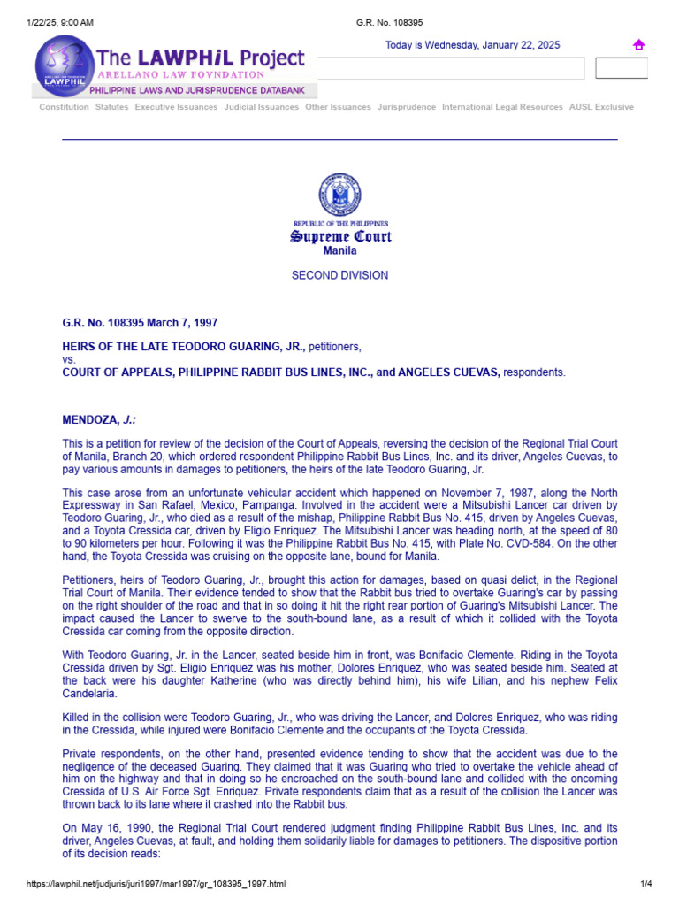 12 Heirs of Teodoro Guaring Vs CA | PDF | Acquittal | Appellate Court