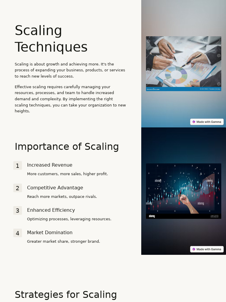 Scaling Techniques | PDF