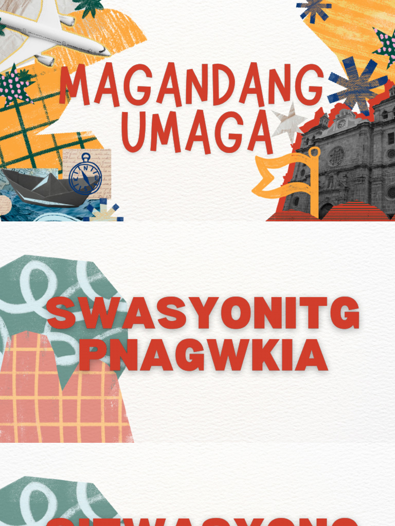 Colorful Vibrant Scrapbook Philippines Travel Presentation - 20250122 ...