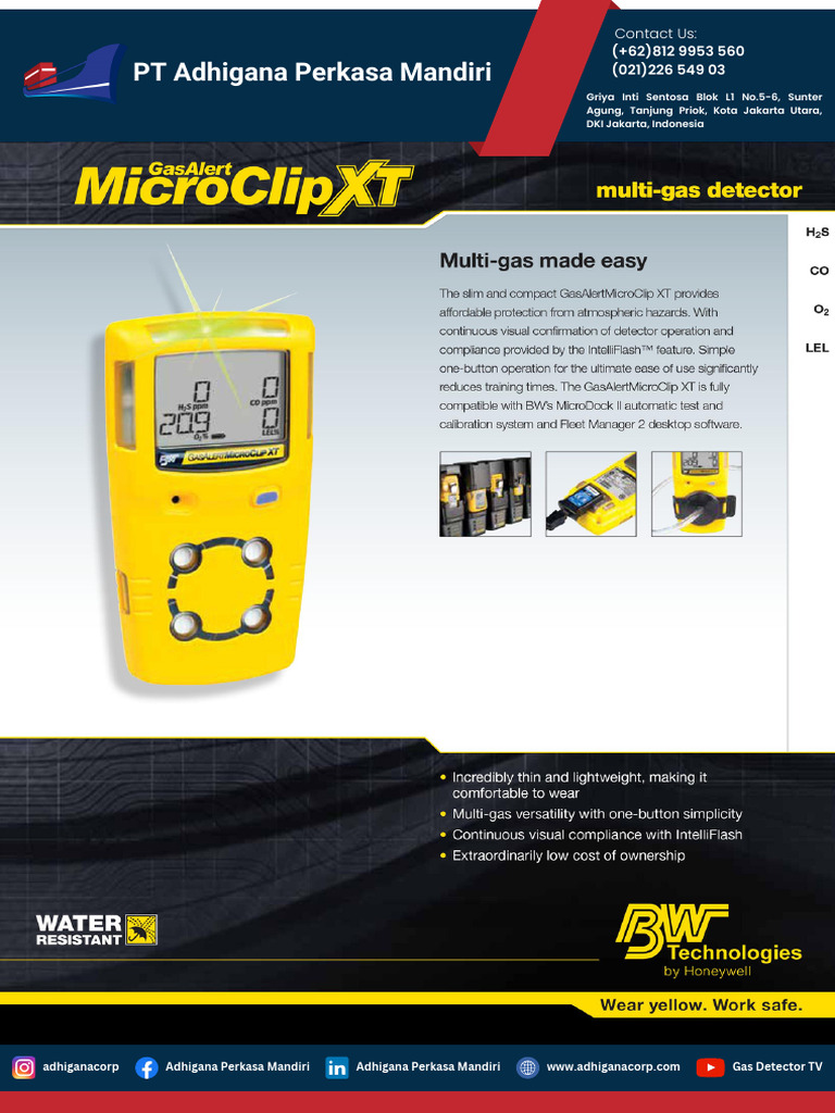 BW MicroClip XL | PDF