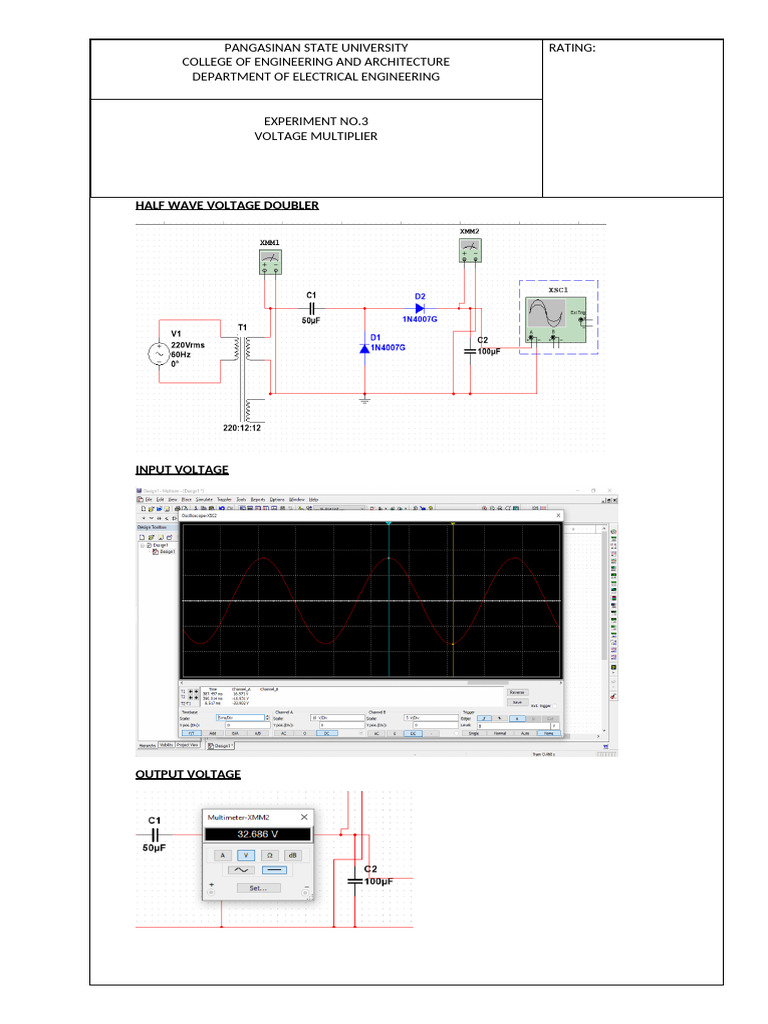Voltage Multiplier Docu 1 | PDF