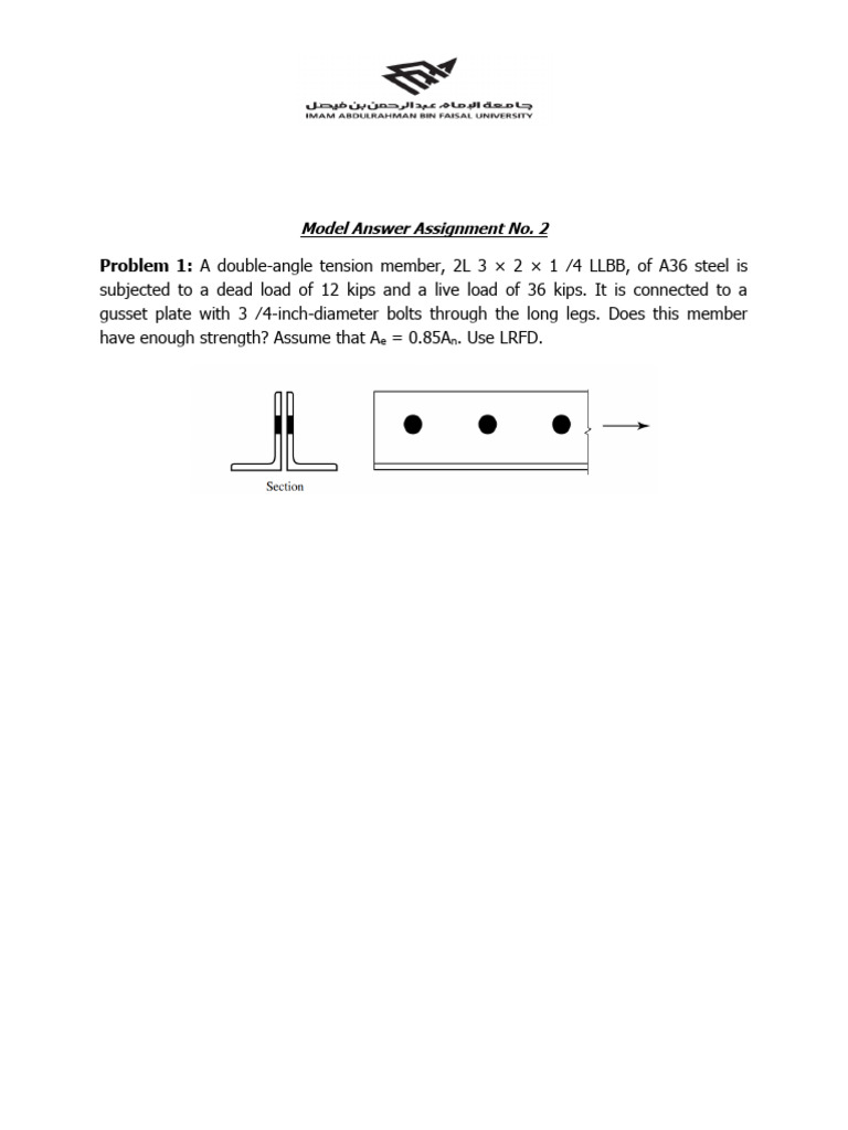 Assignment - No.2 Model Answer | PDF | Materials | Building Engineering