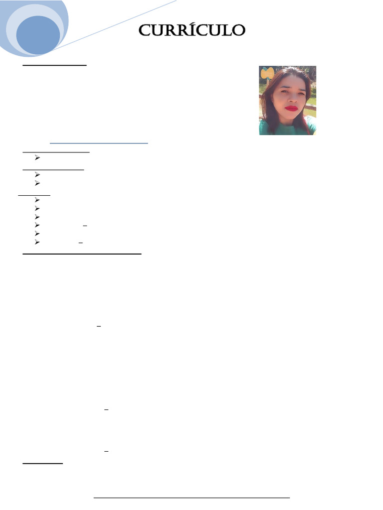 Curriculo Da Vanda | PDF