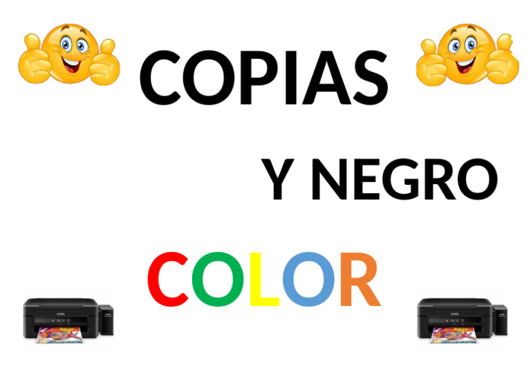 Letrero Copias | PDF