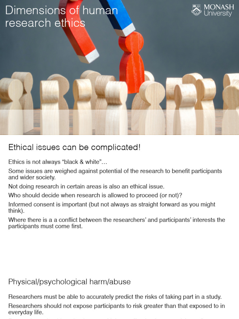 Human Research Ethics Explained | PDF | Deception | Informed Consent