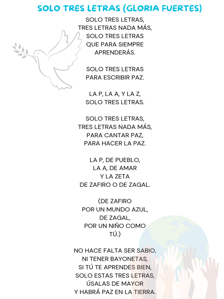 Solo Tres Letras, Tres Letras Nada Más, Solo Tres Letras Que para ...