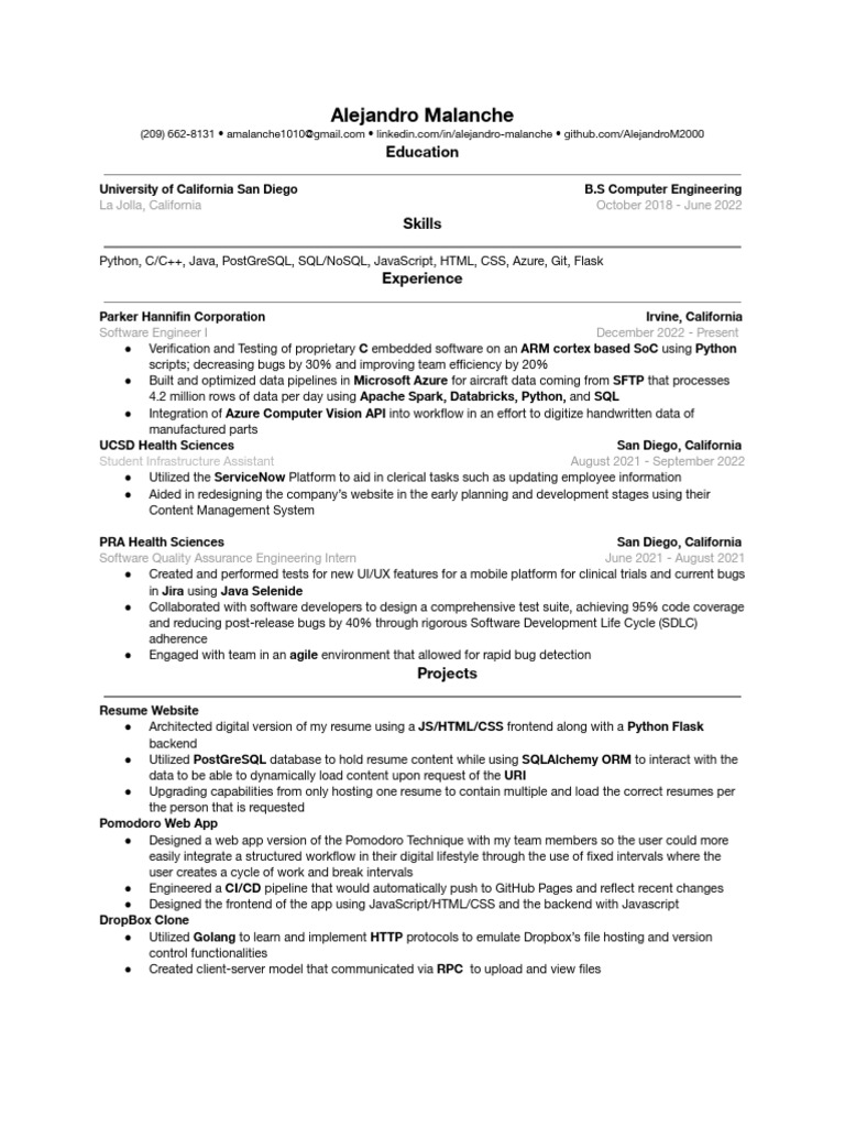 amalanche_resume | PDF | Websites | Java Script