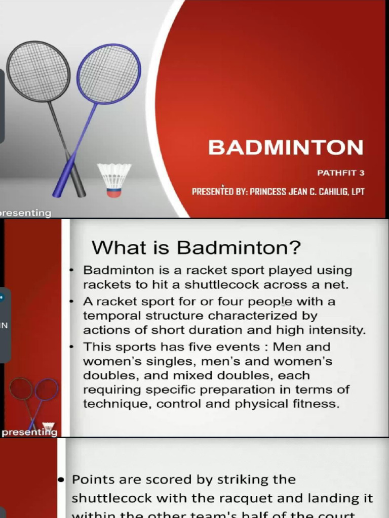 Badminton | PDF