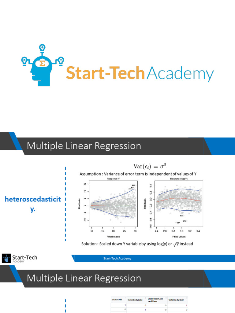05 07 Heteroscedasticity | PDF