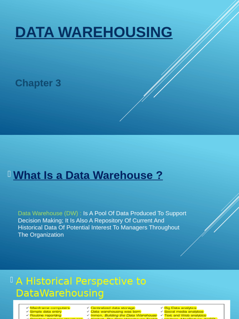 Data Warehousing | PDF | Data Warehouse | Data