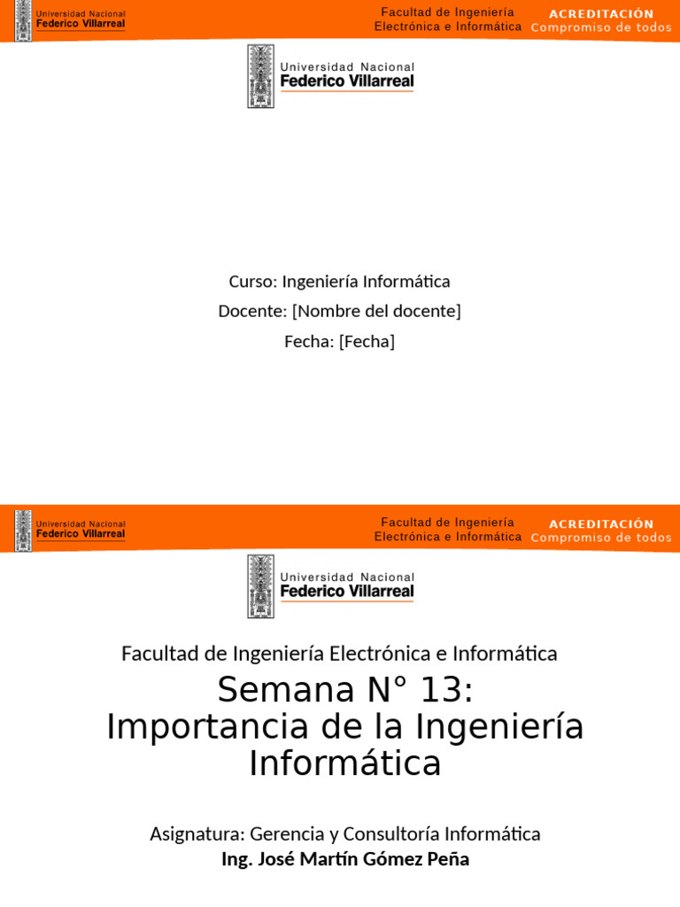 Importancia Ingenieria Informatica Peru | PDF | Informática | Ingeniería Informática
