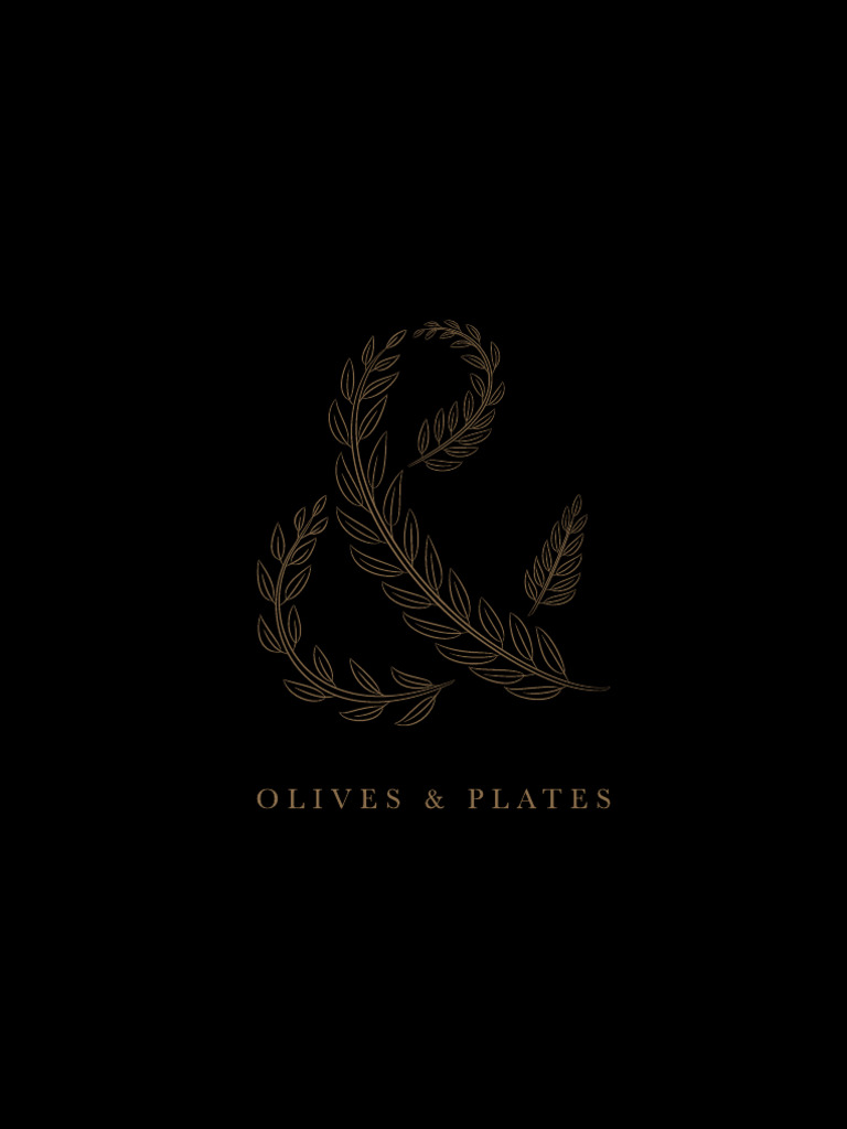 Olives-and-Plates-Menu | PDF | Salad | Hamburgers