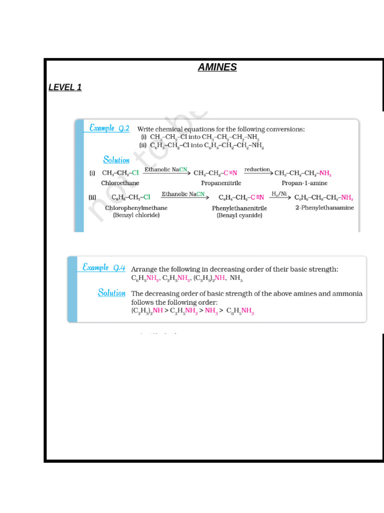 Amines | PDF
