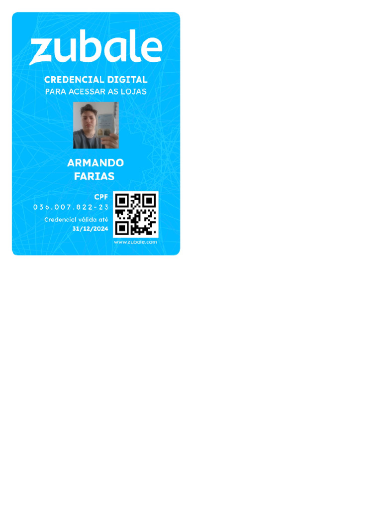 Zubale Credential | PDF