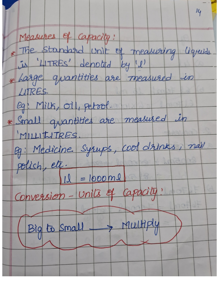 Cls 3 Ch7 Measurements Part 2 | PDF