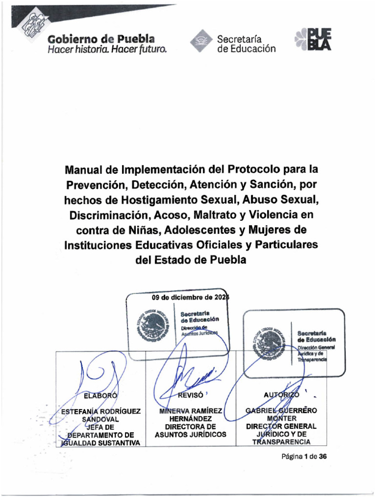 Manual de Implementación Del Protocolo | PDF