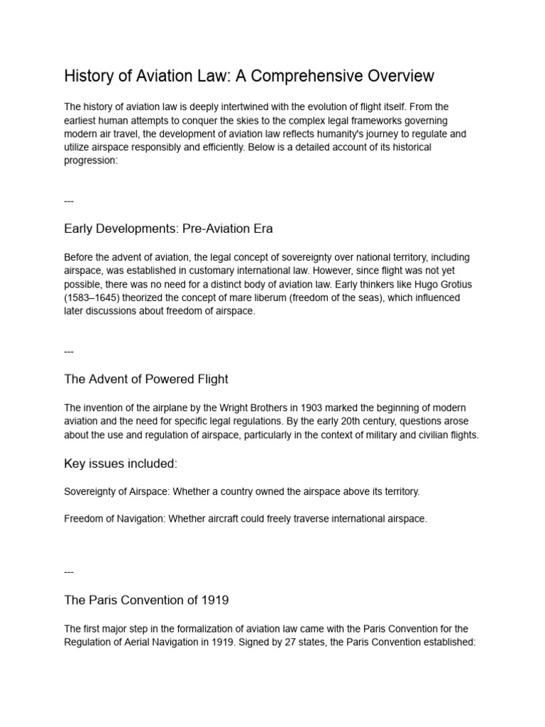 Law of aviation | PDF | Aircraft Hijackings | Crime & Violence