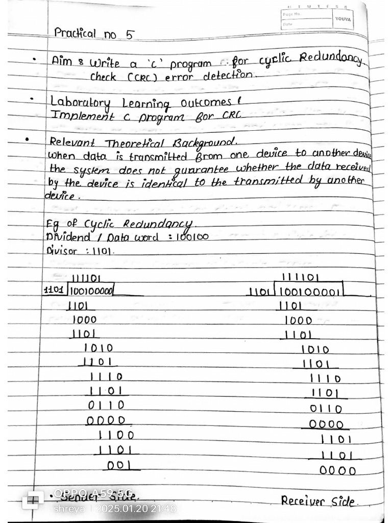 DCN Pratical No 5 | PDF