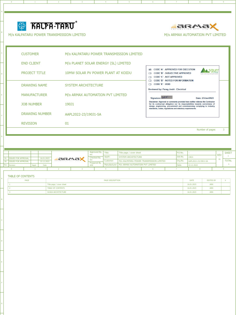 190j1 Koidu System Architecture r1 160123 | PDF