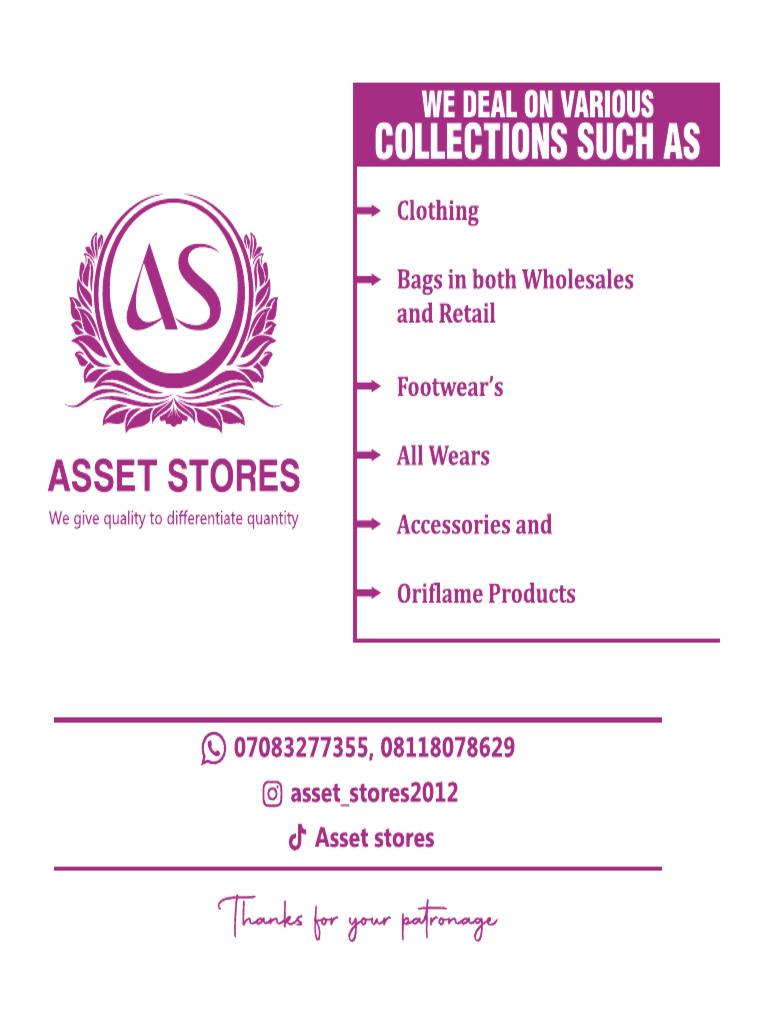 Asset Stores | PDF