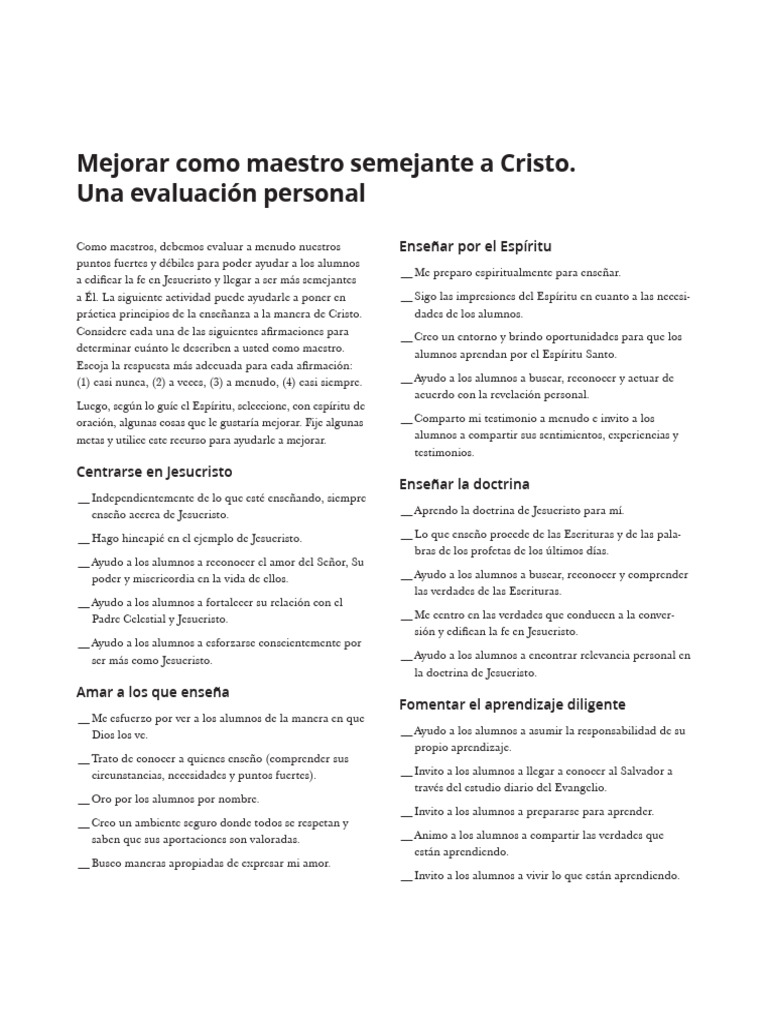 Teaching in the Savior s Way Print | PDF | Jesús | Cristo (título)