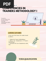 Trainers Methodology I Overview | PDF | Competence (Human Resources ...